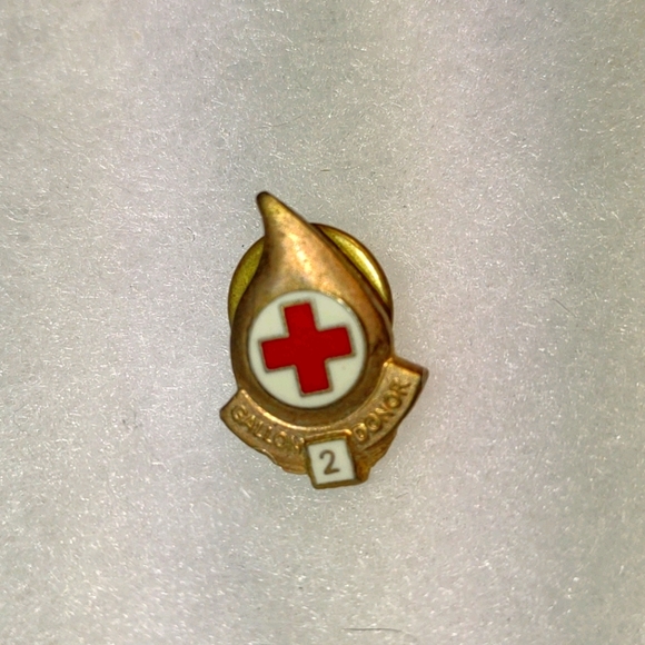 Vintage | Jewelry | Gallon Blood Donor Pin | Poshmark
